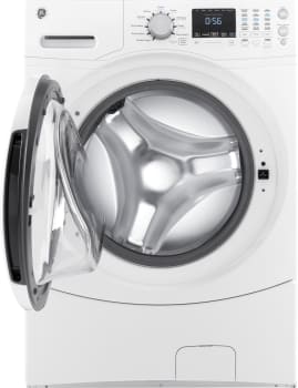 GE GFWN1600JWW 27 Inch 4.3 cu. ft. Front Load Washer with 11 Wash ...