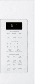 GE JVM6175DKWW 1.7 cu. ft. Over-the-Range Microwave with 1,000 Watts ...