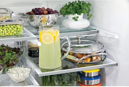 GE GYE22HSKSS 36 Inch Counter Depth French Door Refrigerator with 22.2 ...