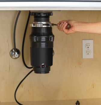 GE GFC525N 1/2 HP Continuous Feed Corded Garbage Disposer with 2,600 ...