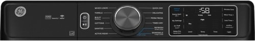 GE GFD65GSPVDS 28 Inch Smart Gas Dryer with 7.8 cu. ft. Capacity, 12 ...