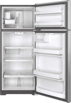 GE GIE18GSHSS 28 Inch Top-Freezer Refrigerator with 17.5 cu. ft ...