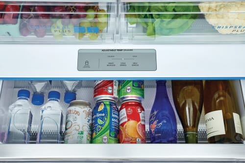 Frigidaire GRFG2353AF 36 Inch Counter-Depth French Door Refrigerator ...