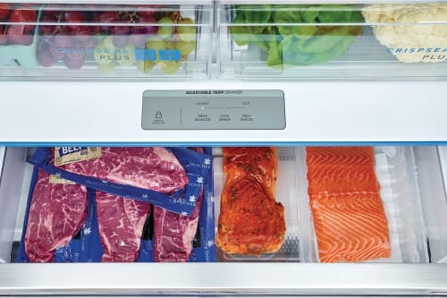 Frigidaire GRFG2353AF 36 Inch Counter-Depth French Door Refrigerator ...