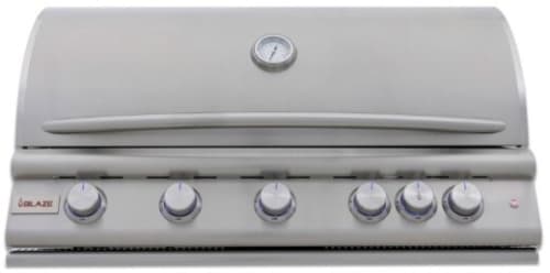 Blaze BLZ5LTE3NG 40 Inch 5 Burner Premium LTE Gas Grill with 915 Square ...