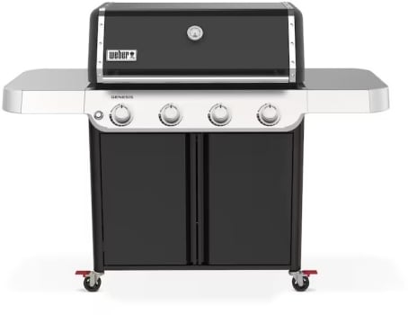 Weber 1500367 Genesis E-415 Propane Gas Grill with Porcelain Enamel ...