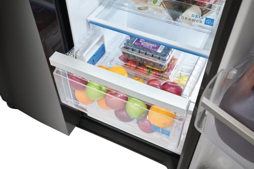 Frigidaire GRSC2352AD 36 Inch Counter Depth Freestanding Side by Side ...