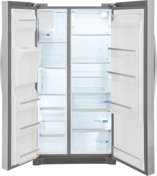 Frigidaire GRSC2352AF 36 Inch Counter Depth Freestanding Side by Side ...