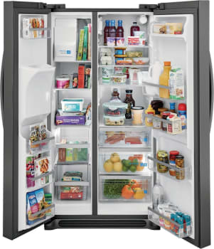 Frigidaire GRSS2652AD 36 Inch Freestanding Side by Side Refrigerator ...
