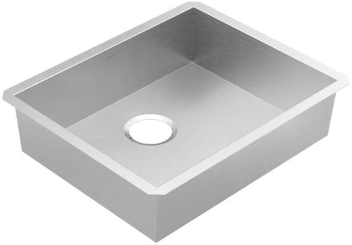 Moen BGS18186B 18 Inch Under Mount Single Bowl Kitchen Sink with 18 ...
