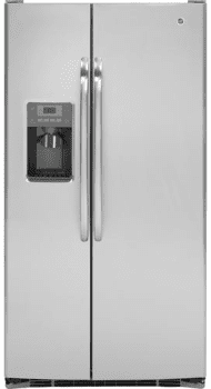 GE GSHS6HGDSS 25.9 cu. ft. Side by Side Refrigerator with 3 Spill Proof ...