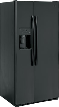 GE GSS23GGPBB 33 Inch Freestanding Side by Side Refrigerator with 23.01 ...