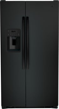 GE GSS25GGPBB 36 Inch Side-by-Side Refrigerator with 25.3 cu. ft ...