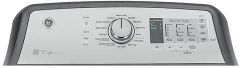 GE GTD75ECPLDG 27-inch Smart Electric Dryer with 7.4 cu. ft. Capacity ...