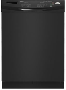 Whirlpool GU2200XTSB Full Console Dishwasher with 5 Cycles, Slate ...