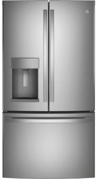 GE GYE22HYNFS 36 Inch Counter Depth French Door Refrigerator with 22.2 ...