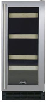 Marvel 3SBAREBBOL 15 Inch Dual Zone Beverage/Wine Refrigerator with 4 ...
