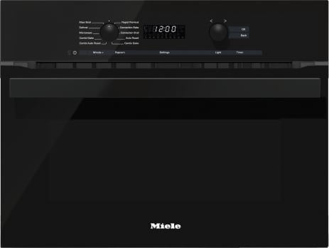 Miele H6200BMOBSW 24 Inch Speed Oven with 1.5 cu. ft. Capacity, 1,000 ...