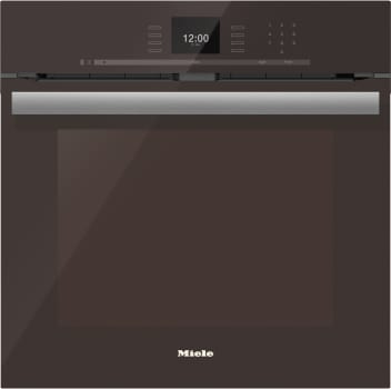 Miele H6660BPHVBR 24 Inch Single Electric Wall Oven with Convection ...