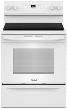 Whirlpool WFES3030RW 30 Inch Freestanding Electric Range with 4 ...