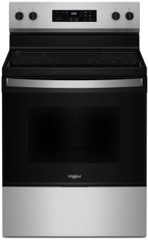 Whirlpool WFES3030RS 30 Inch Freestanding Electric Range with 4 ...