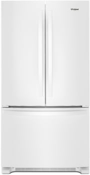 Whirlpool WRFF3036RW 36 Inch Freestanding French Door Refrigerator with ...