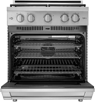 Dacor HGR30PSNG 30 Inch Freestanding Professional Gas Range with 4 ...