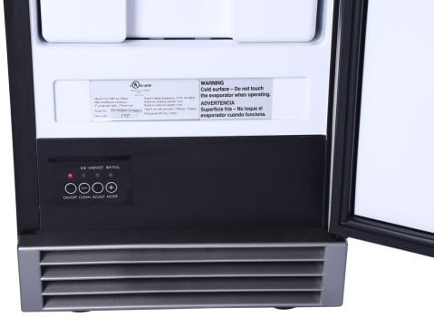 Thor Kitchen HIM1555BLK 15 Inch Built-In Ice Maker with 50 Lbs. Daily ...