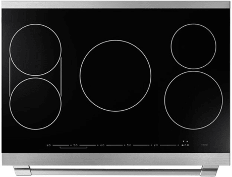 Dacor HIPR30S 30 Inch Freestanding Induction Range with 5 Heating Zones ...