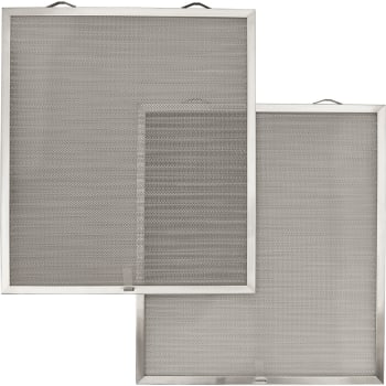 Broan HPFA124 Type B1 Aluminum Open Mesh Grease Filters (2-Pack)
