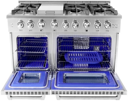 Thor Kitchen HRG4808U 48 Inch Freestanding Professional Gas Range with ...