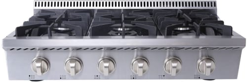 Thor Kitchen HRT3618U 36 Inch Gas Rangetop with 6 Sealed Burners ...