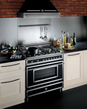 Bertazzoni H366GGVVI 36 Inch Traditional-Style Gas Range with 6 Sealed ...