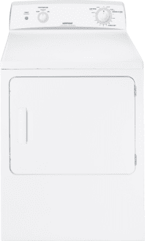 Hotpoint HTDX100EMWW 27 Inch Electric Dryer with 6.0 cu. ft. Capacity ...