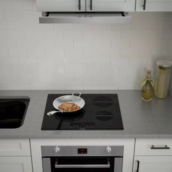 Bosch HUI54452UC 24 Inch Under Cabinet Range Hood with 4-Speed/400 CFM ...