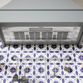 Bosch HUI86553UC 36 Inch Custom Insert Smart Range Hood with 4-Speed ...