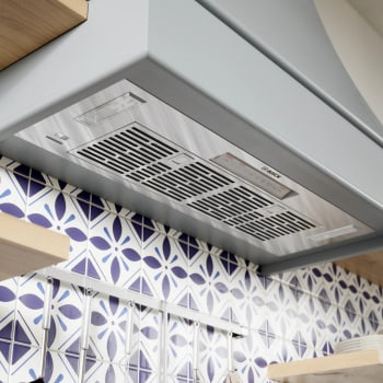 Bosch HUI86553UC 36 Inch Custom Insert Smart Range Hood with 4-Speed ...
