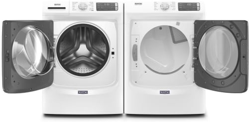 Maytag MHW6630HW 27 Inch Front Load Washer with 4.8 cu. ft. Capacity ...