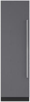 Sub-Zero IC24CRH 24 Inch Panel Ready Integrated Smart Column Refrigerator and Freezer with Nano ...