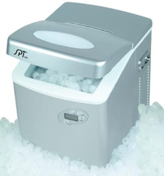 Sunpentown IM101 15 Inch Portable Ice Maker with 2.5 lbs. Storage ...