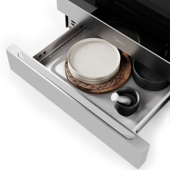 Midea MES30S2AST 30 Inch Slide-In Electric Smart Range with 5 Elements ...