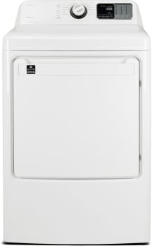Midea MLE45N1BWW 27 Inch Electric Dryer with 7.5 Cu. Ft. Capacity ...