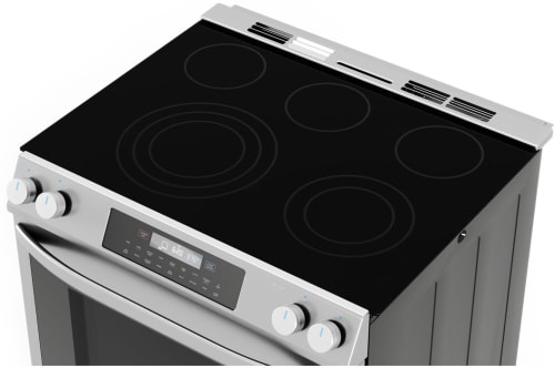 Midea MES30S2AST 30 Inch Slide-In Electric Smart Range with 5 Elements ...