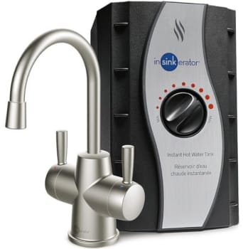 InSinkErator HC250SNSS 8 Inch Hot/Cold Instant Hot Water Dispenser with ...