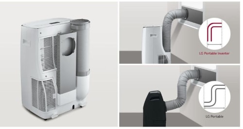 LG LP1419IVSM 10,000 BTU Portable Smart Air Conditioner with DUAL ...