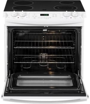 GE JD630DFWW 30 Inch Drop-in Electric Range with 4 Smoothtop Elements ...