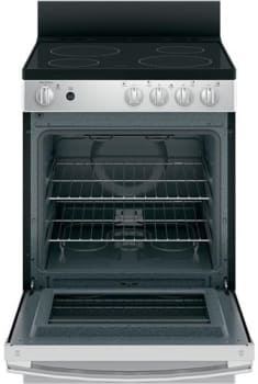 GE JAS640RMSS 24 Inch Freestanding Electric Range with 4 Radiant ...