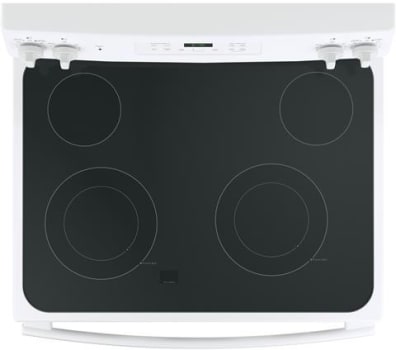 GE JB645DKWW 30 Inch Freestanding Electric Range with 4 Element Burners ...