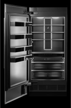JennAir JBRFL36IGX 36 Inch Panel Ready Built-In Smart Refrigerator ...