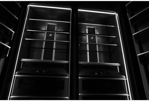 JennAir JBRFR36IGX 36 Inch Panel Ready Built-In Smart Refrigerator ...